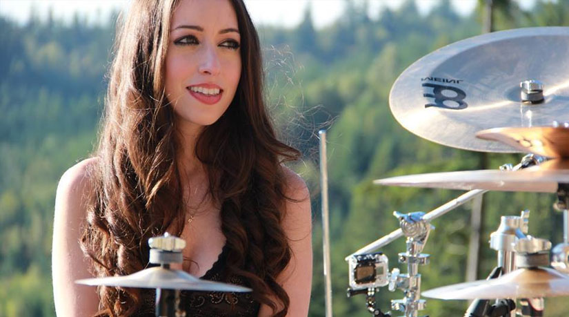 女性メタルドラマー！Meytal Cohen（メイタル・コーエン）が美しいと話題に！”You are very beautiful ...